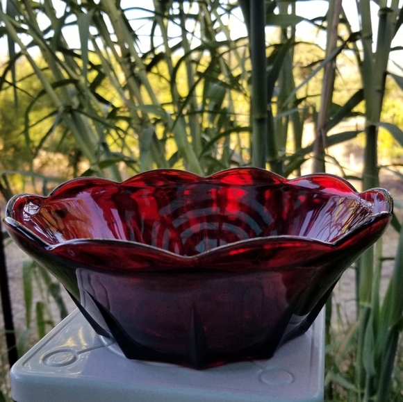 Anchor Hocking | Dining | Vintage Ruby Red Anchor Hocking Bowl | Poshmark